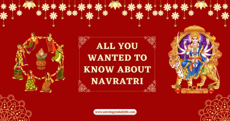 ALL YOU WANTED TO KNOW ABOUT NAVRATRI